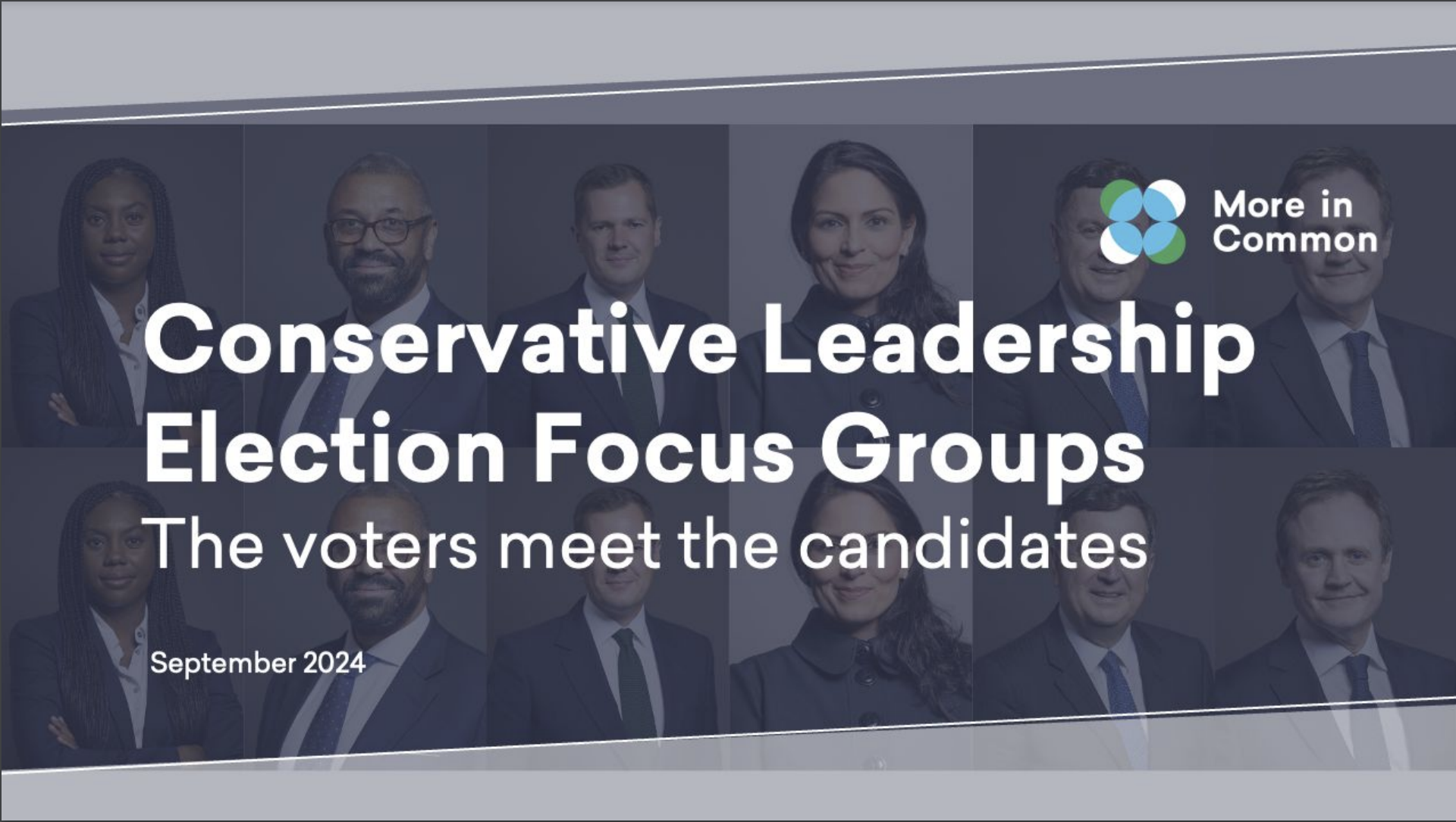 Conservative Leadership Election Focus Groups